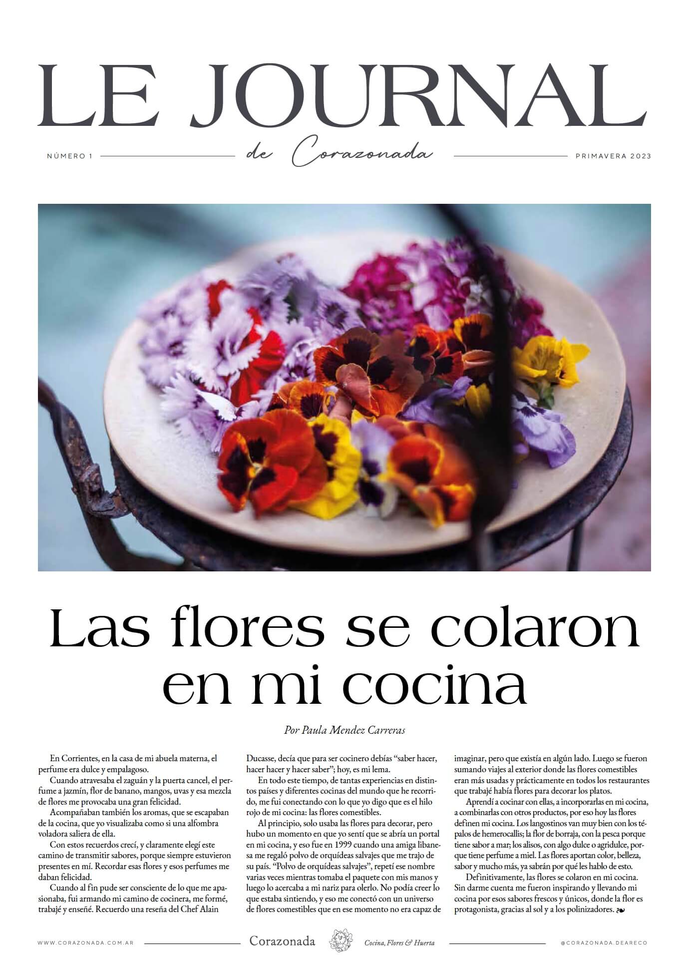 Número 1 · Primavera 2023 - Corazonada